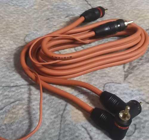 Кабель межблочный RCA Mystery mrca1.2С угловой