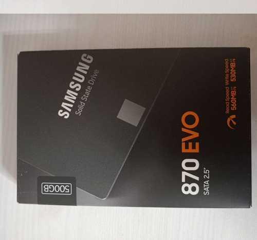 Ssd samsung 870 evo 500gb