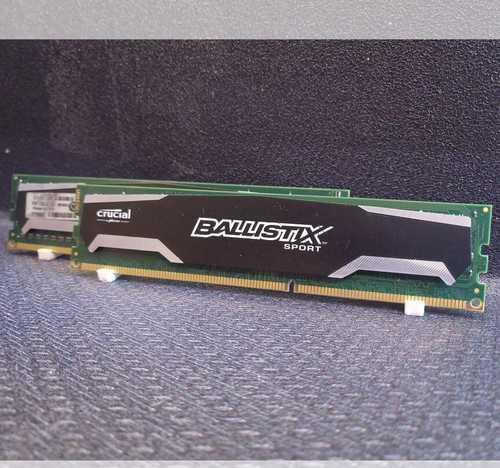 Оперативная память Crucial ballistix sport DDR3