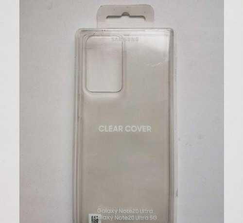 Чехол Clear Cover на Samsung Galaxy Note 20 Ultra