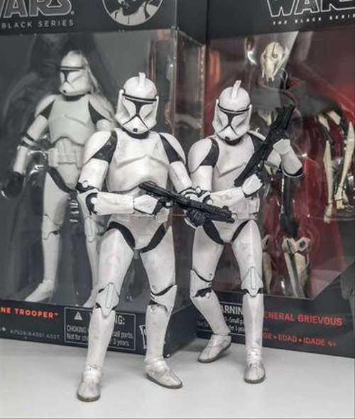 Star Wars Black Series Клоны Фигурки Bandai