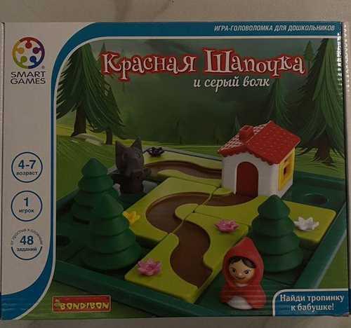 Развивающая настольная игра Красная Шапочка