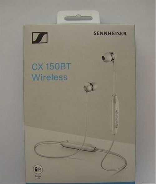 Наушники с микрофоном Sennheiser CX 150BT (новые)