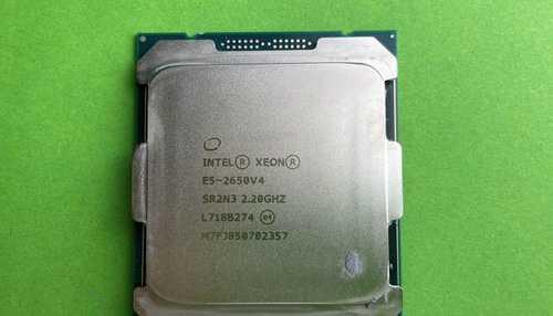 CPU Xeon E5 2650 V4 12 ядер 2.9 ггц 24 потока