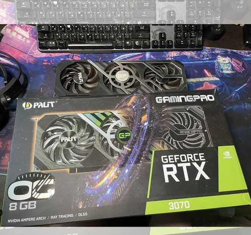 Видеокарта rtx 3070 8gb