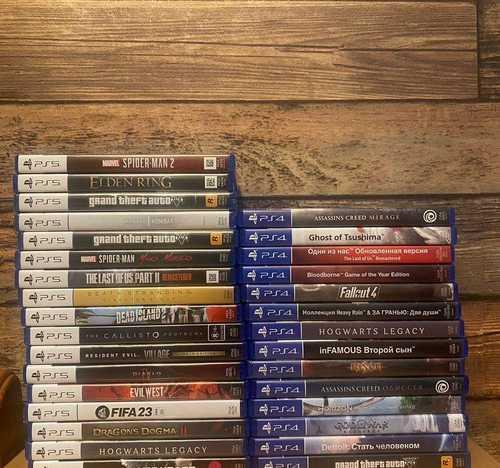 Диски Playstation 4 / Playstation 5