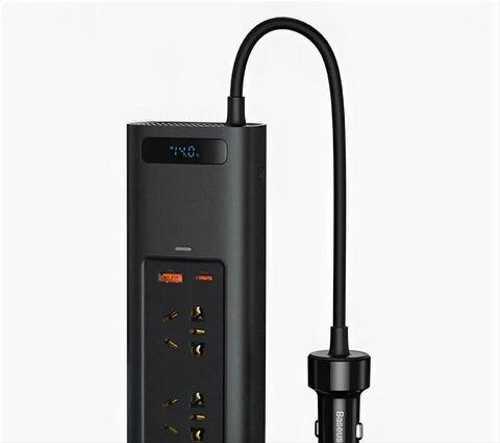 Инвертор/преобразователь с 12v на 220v Baseus 150w