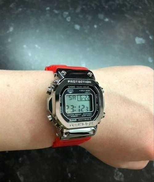Часы Casio G-Shock с силиконовым ремешком
