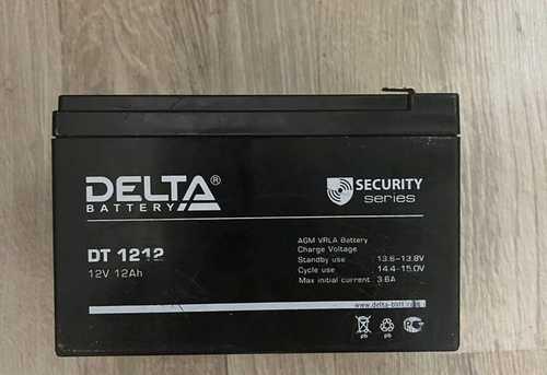 Аккумулятор Delta dt 1212
