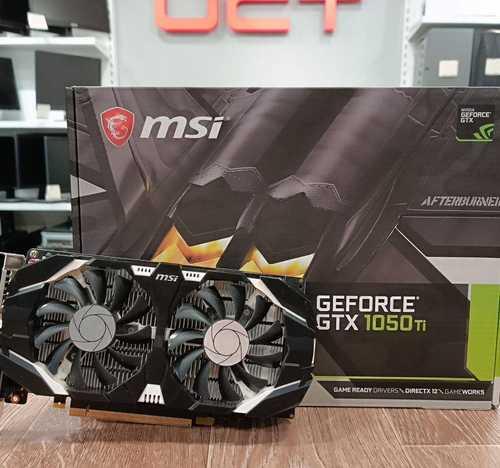 Видеокарта MSI geforce GTX1050 TI OCV1 4Гб