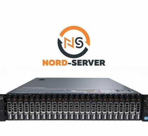 Сервер dell R720xd 26SFF 2x E5-2697 v2 256GB
