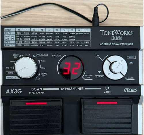 Гитарный процессор Toneworks Korg AX3G