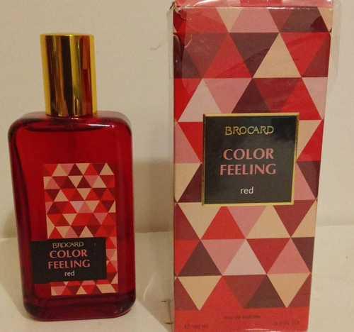 Туалетная вода Brocard Color feeling red