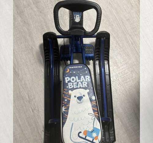 Детский снегокат Kreiss Polar Bear