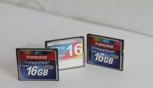 Transcend Compact Flash 16GB 32GB