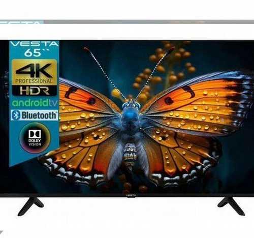 65 " 4K (Ultra HD) SMART тв vesta V65MU8500 Direct