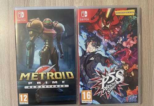 Metroid prime remastered/persona strikers