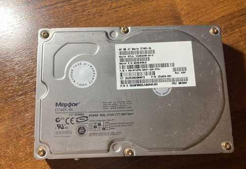 Жесткий диск maxtor d740x-6l 40gb