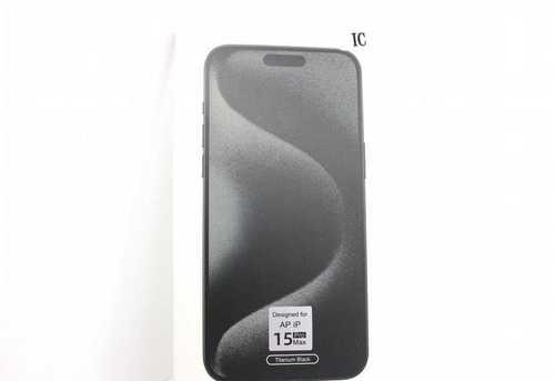 AG Glass Case на iPhone 15 Pro Max Black Titanium