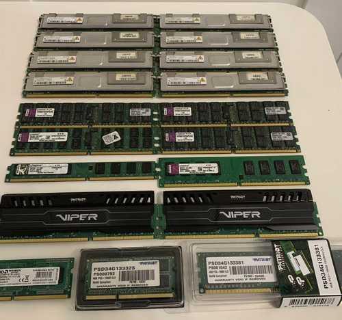 Оперативная память DDR2/3 2-4GB