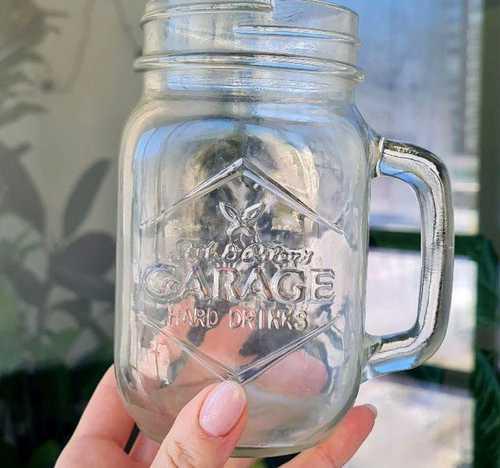 Стакан для коктейлей Garage, Бренд Mason Jar, USA