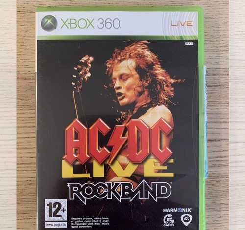 Rock band AC/DC Xbox 360