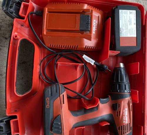 Шуруповерт hilti sfc 22 a