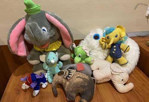 Слоны - мягкие игрушки -коллекция 2