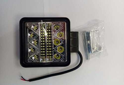 Фара противотуманная квадратная 34 LED 3W (102W)