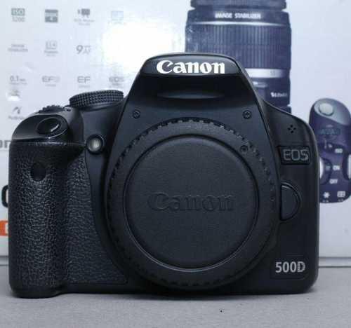 Фотоаппарат Canon 500d body с коробкой