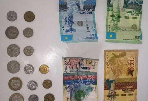 Монеты и банкноты Казахстана, (тенге)
