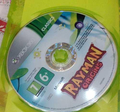 Диски для xbox 360 рэймана