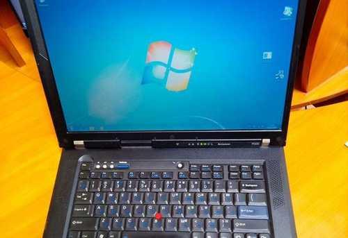 15.4" Lenovo ThinkPad R500, 250 ГБ, Core 2 Duo P8600, RAM 2 ГБ, ATI Mobility Radeon HD 3470 0.125 ГБ