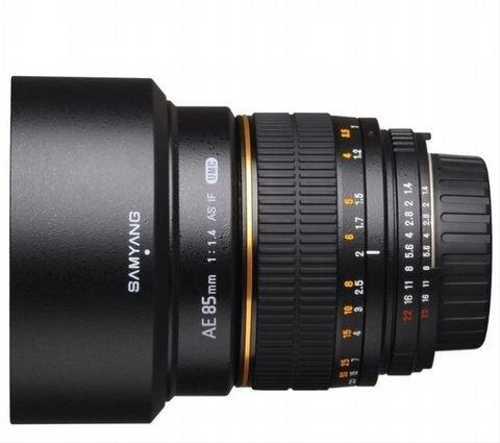 Samyang AF 85mm f/1.4 UMC Nikon F