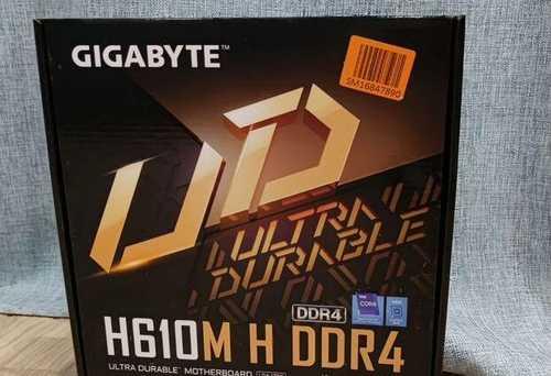 Материнская плата gigabyte H610M H DDR4