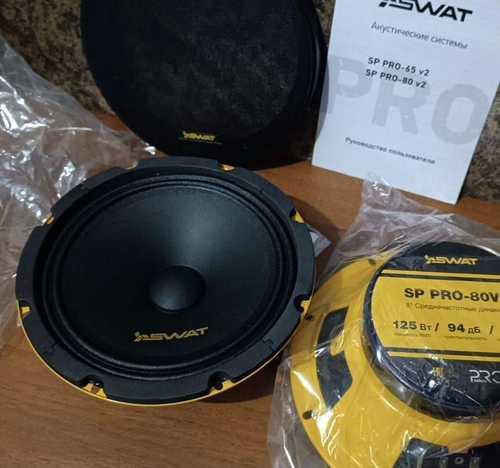 Динамики swat sp pro-80 v2 8 дюймов