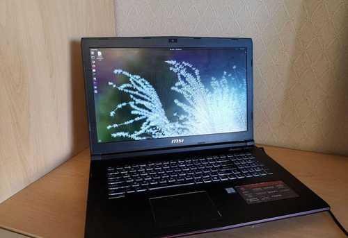 Игровой ноутбук MSI MS-1795