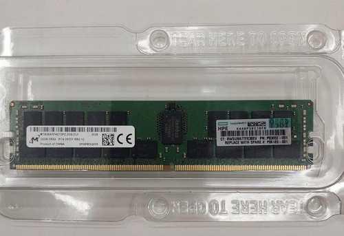 DDR4 Micron HPE P03052-091 2933Мгц 32Гб ecc