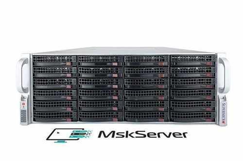 Сервер Supermicro 6047R-E1R24N 2x E5-2637v2 32Gb