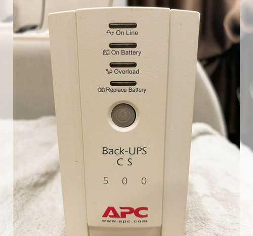 Ибп APC Back-UPS CS 500