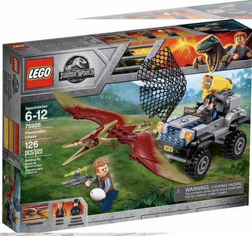 Lego Jurassic World* 75926 Погоня за Птеранодоном