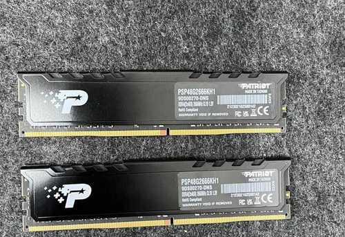 Оперативная память Patriot DDR4 / 4+4 / 4+4