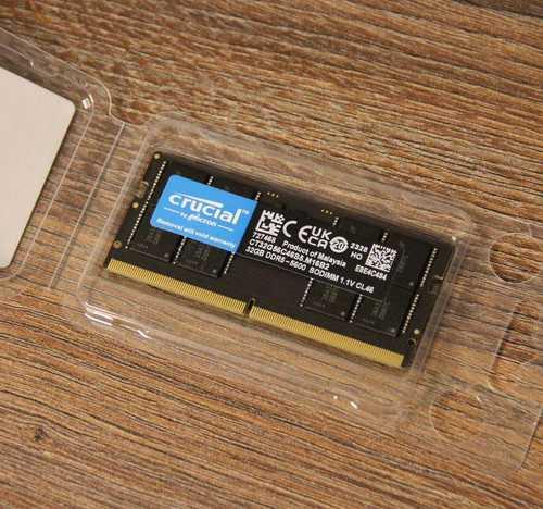 Оперативная память Crucial DDR5 Sodimm 32 5600