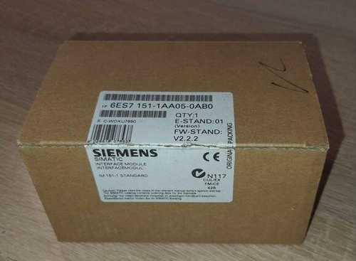 Интерфейсный модуль Siemens 6ES151-1AA05-0AB0