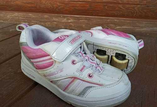 Роликовые кросовки 34 р. heelys