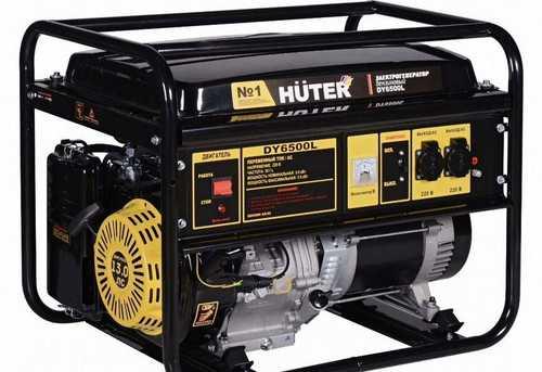 Бензиновый генератор huter DY6500L