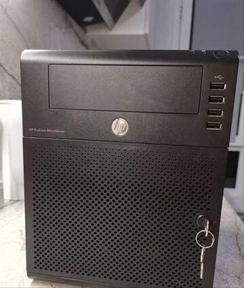 HP MicroServer G7 N54L, raid P410 512, SAS 2тб х 3