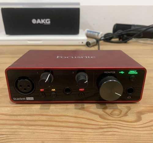 Звуковая карта focusrite 3rd gen