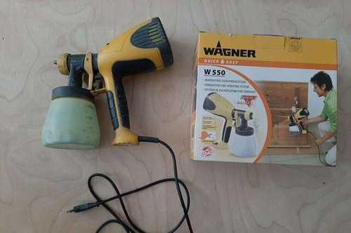 Краскопульт электрический wagner W550