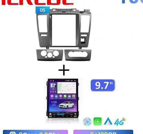 Магнитола 9.7 дюйма Nissan Tiida C11 DS 2004-2013 Mekede TS6 6 128G carplay